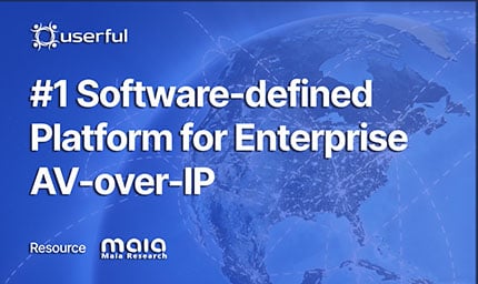 The #1 Software-Defined Platform for Enterprise AV-over-IP | Userful