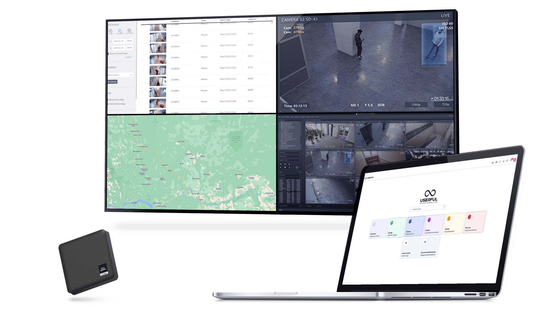 Video Wall Software: Unlimited Sources to Any Display | Userful™